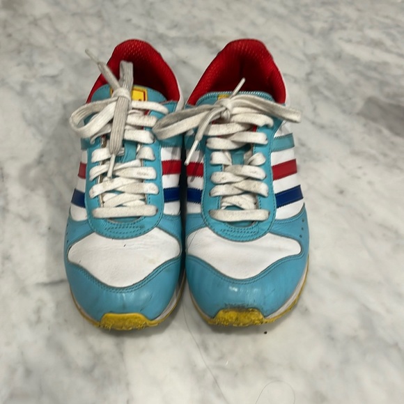 adidas | Shoes | Y2k208 Vintage Retro Adidas Red White Blue Yellow ...
